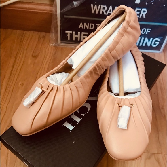 Coach | Shoes | Coach Leather Ballet Flats 8 | Poshmark